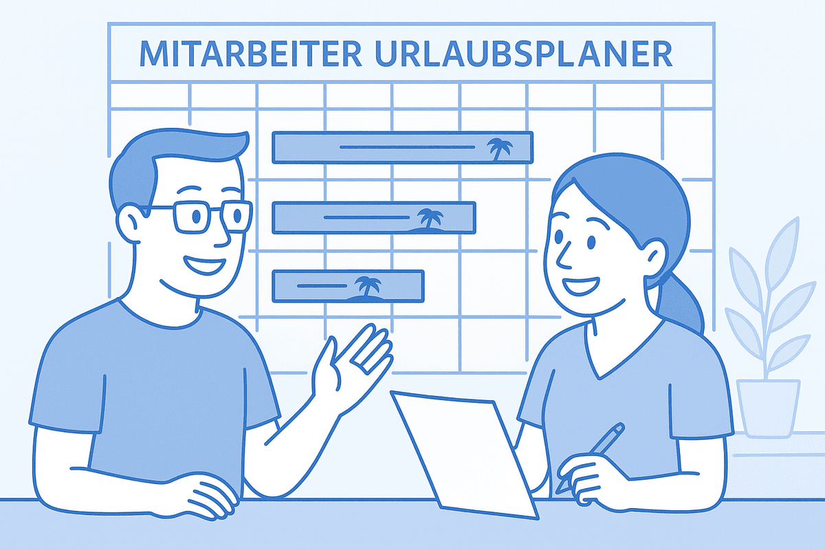 Employee Vacation Planner - Free Excel Template for Team Vacation ...