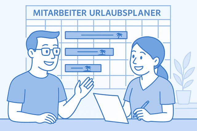 Employee Vacation Planner - Free Excel Template for Team Vacation ...